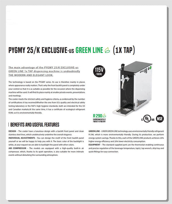 Nitro Cold Brew Coffee Countertop Flash Chiller w/Compressor, BIK ...